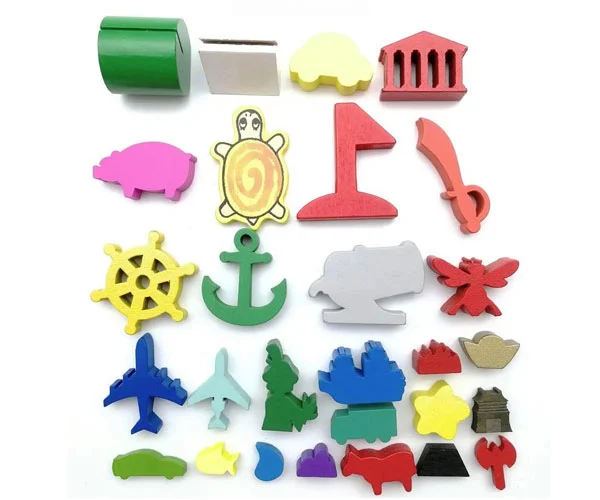 Custom Wooden board Game Pieces/Components Manufacturer | Chenlong